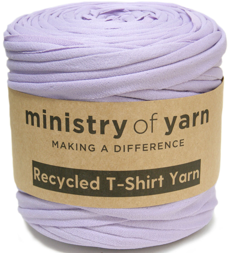 Fizzy Lilac T-shirt Yarn – Ministry of Yarn